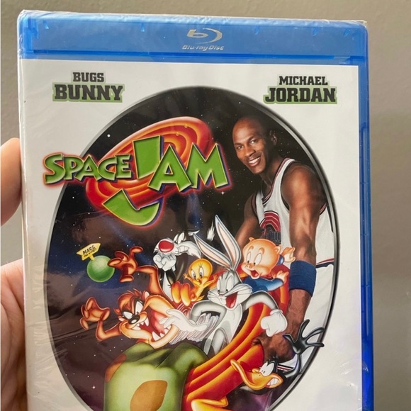 Media | Space Jam 1996 Film Blu Ray Billy West Michael Jordan Wayne ...